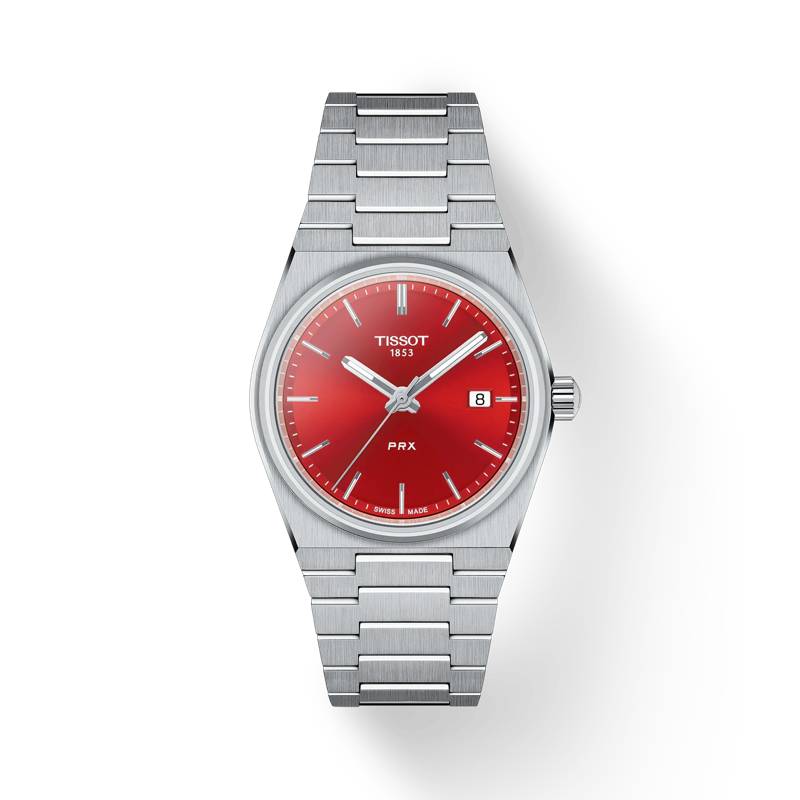 Tissot PRX Quartz 35mm Rojo | Joyería Gordillo